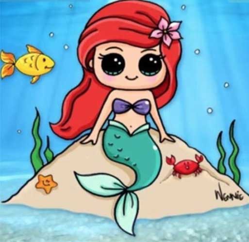 How To Draw A Mermaid Swimming A Mermaid Is Generally Depicted As An How To Draw A Mermaid Swimming A Mermaid Is Generally Depicted As An
