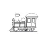 How to draw a train: Diesel, Metro and Train Carriage