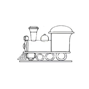 How to draw a train: Diesel, Metro and Train Carriage