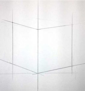 How to draw a Cube: 3 D, in Perspective, Perfect