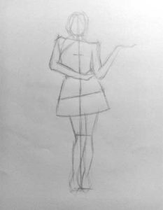 Women drawing: Easy, Full Body, Simple and Step by Step