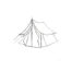 Tent Drawing: Simple, Easy, Circus and Step by Step