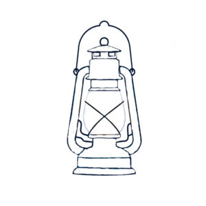 Lantern Drawing: Easy, Simple, Step by Step