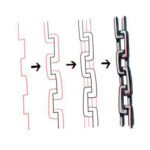Chain Drawing: Link, Easy and Simple