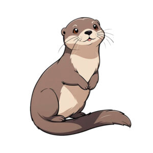 Otters Drawing: Realistic, Easy and Cute