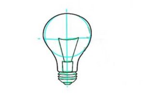 Light Bulb Drawing: Step by Step, Easy and Simple