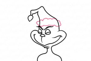Grinch Drawing: Easy, Tutorial and Step by Step