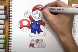 How to Draw Mario: Head, Face and Characters