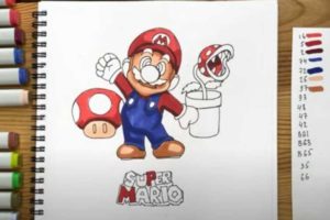 How to Draw Mario: Head, Face and Characters
