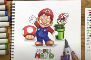 How to Draw Mario: Head, Face and Characters