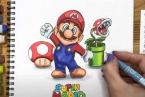 How to Draw Mario: Head, Face and Characters