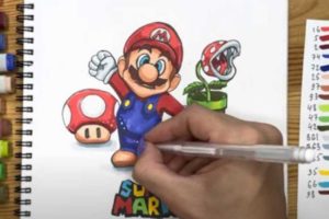 How to Draw Mario: Head, Face and Characters