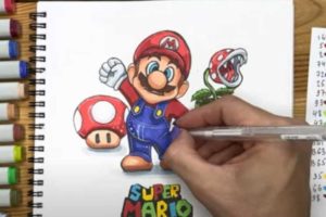 How to Draw Mario: Head, Face and Characters
