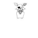 How to draw Foxy Fnaf: Easy and Simple