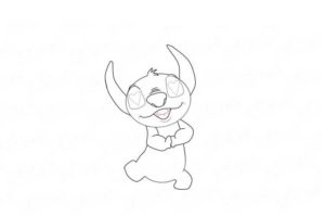 Stitch Drawing: Easy, On Hand, On Face