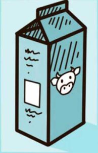 Draw Milk Carton Easy and Step by Step