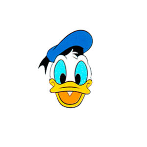 How to draw Donald Duck: Head and Easy