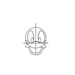 How to draw Donald Duck: Head and Easy