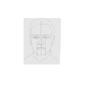 How to draw a man face: Easy and with Pencil